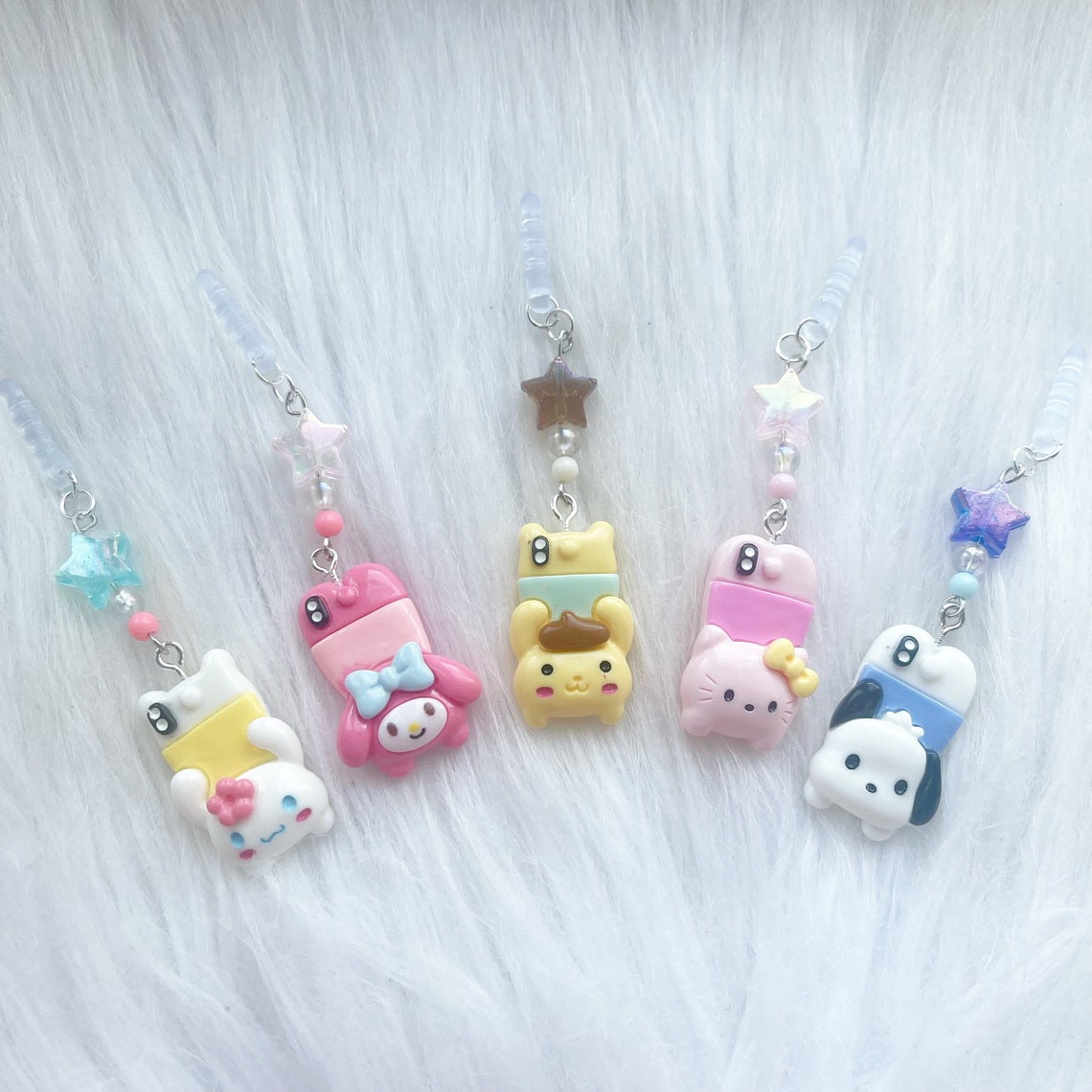 Cinnamoroll Inspired Kawaii Cute Plug Charms and Phone Charms - Etsy