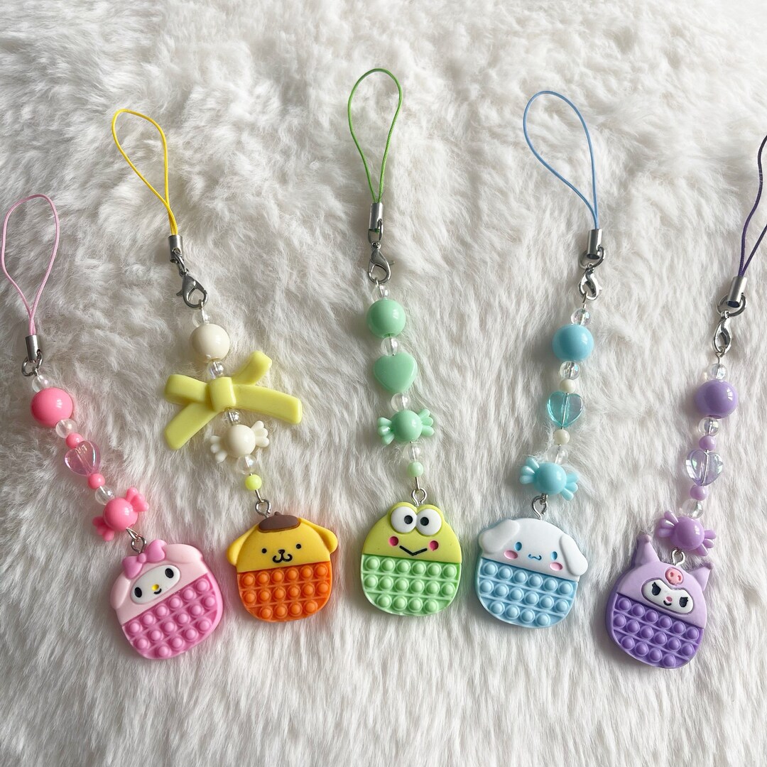 My Melody Inspired Pop Its Charms Sanrio Inspired Charms - Etsy