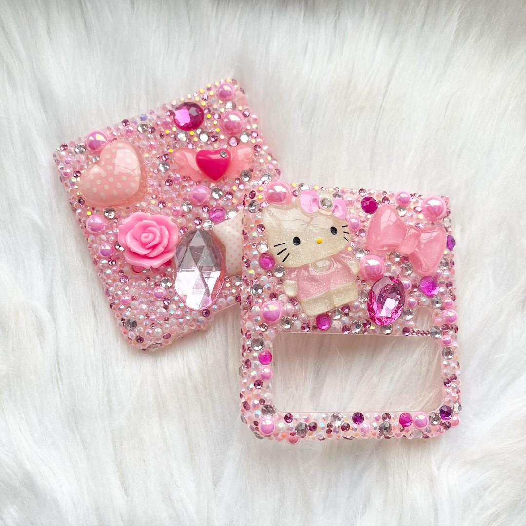 Hello Kitty Inspired Samsung Z Flip 3 Phone Case Decoden Phone - Etsy