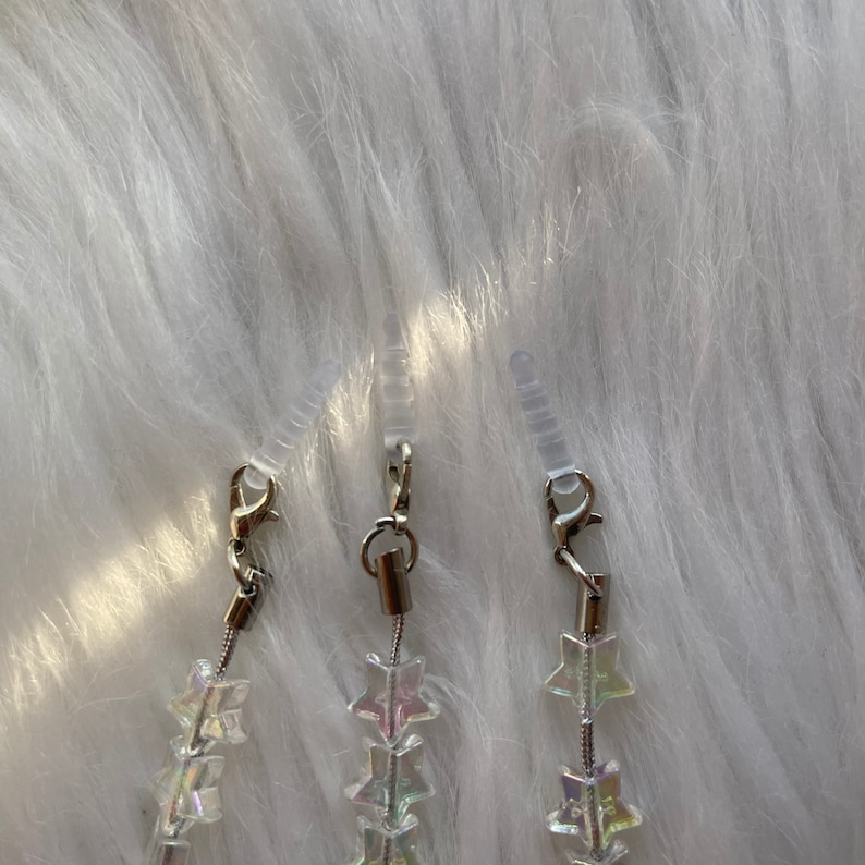 Kawaii Star and Bow Dust Plug Charms Nintendo Switch Charms - Etsy