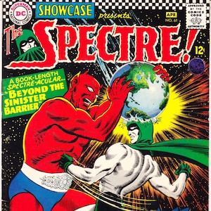 Showcase 61 Comic, 2nd Spectre, Silver Age Books. 1966 DC VF 8.0 - Etsy