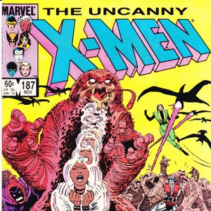Uncanny X-men 187 Forge Comic, Xmen Books. 1984 Marvel, NM 9.6 - Etsy