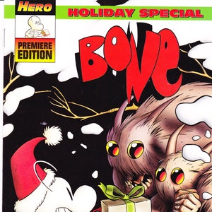 Bone Christmas Comic, Cartoon Books. 1993, NM 9.4 - Etsy