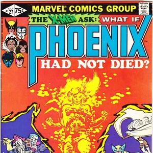 What If 27 Comic, Dark Phoenix X-men Book. 1981 Marvel Comics, FVF 7.0 ...