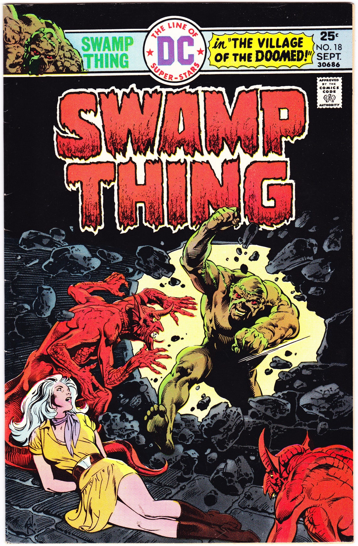 Swamp Thing Vol 1 18 Comics Horror Gifts Vintage Books. | Etsy
