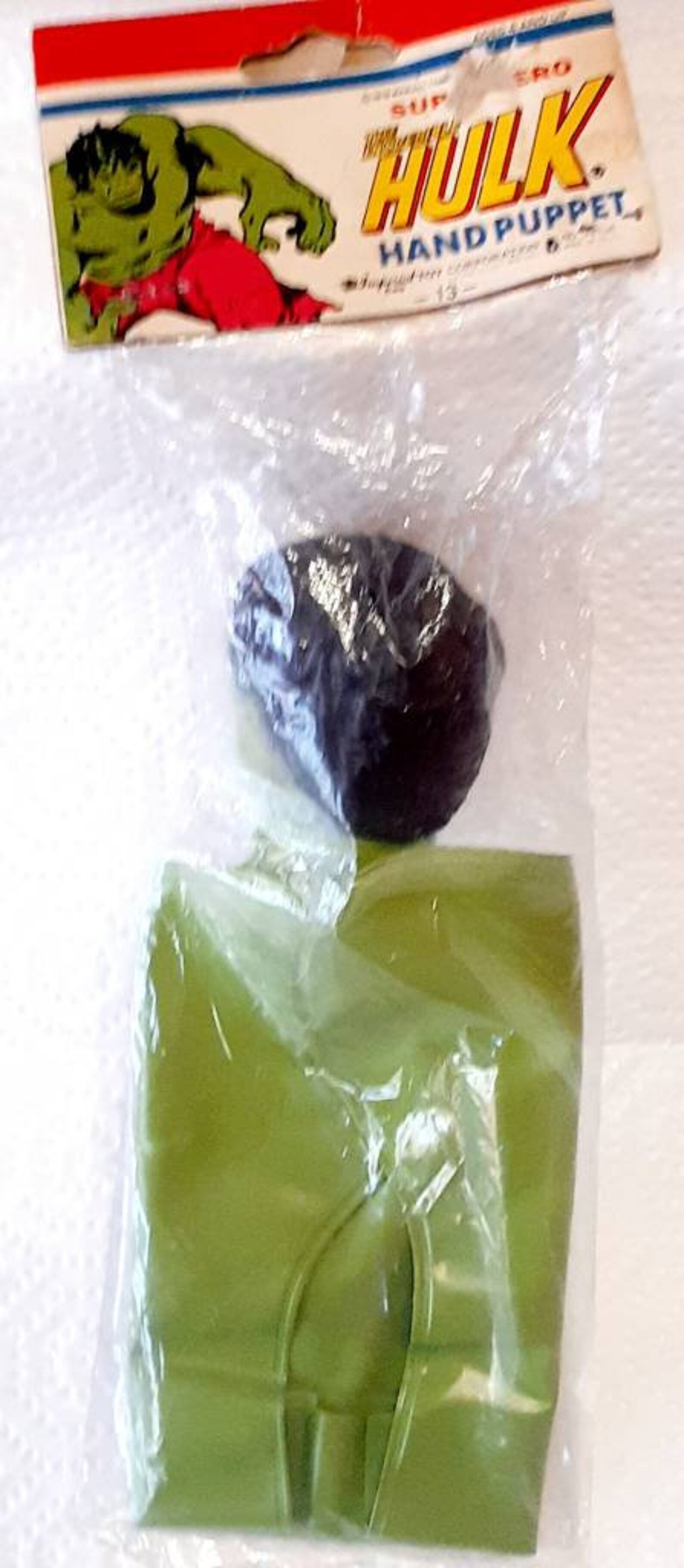 Incredible Hulk Hand Puppet NEW Imperial Toys 1978 Vintage | Etsy