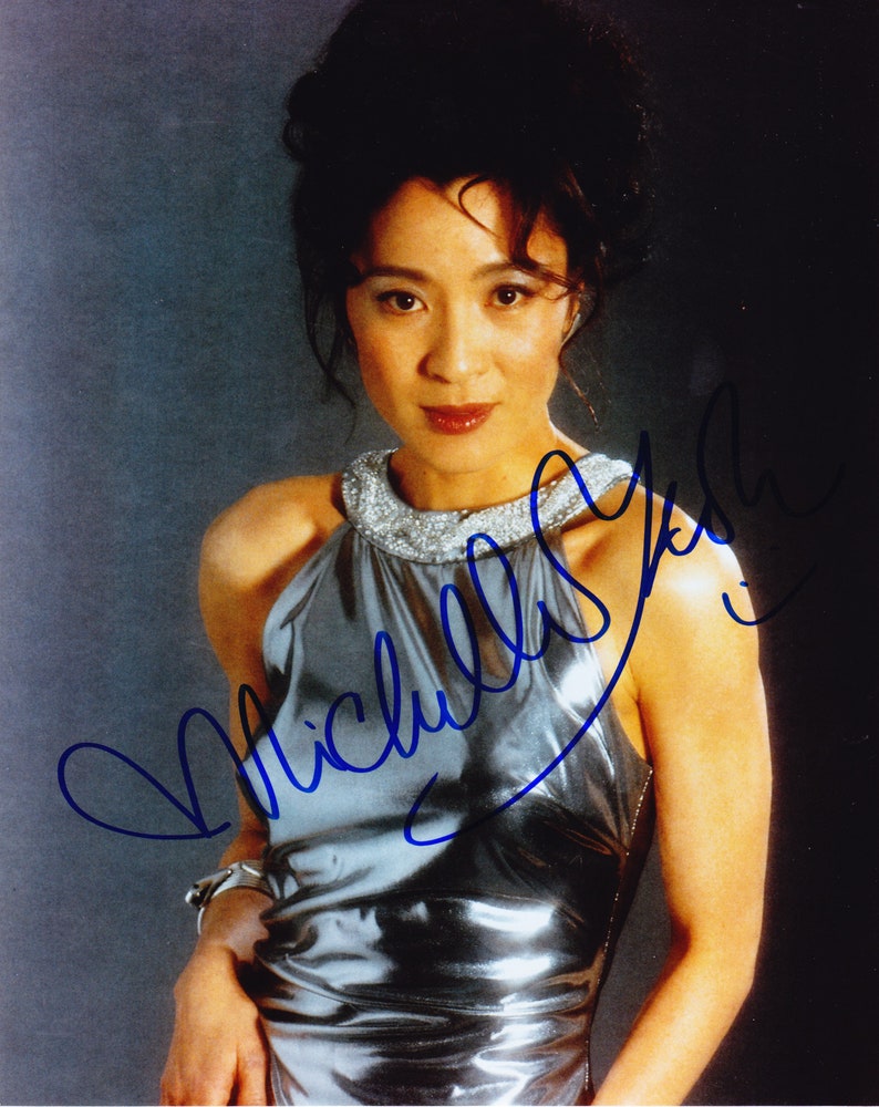 Michelle Yeoh Autograph Original Signed 8 by 10 | Etsy