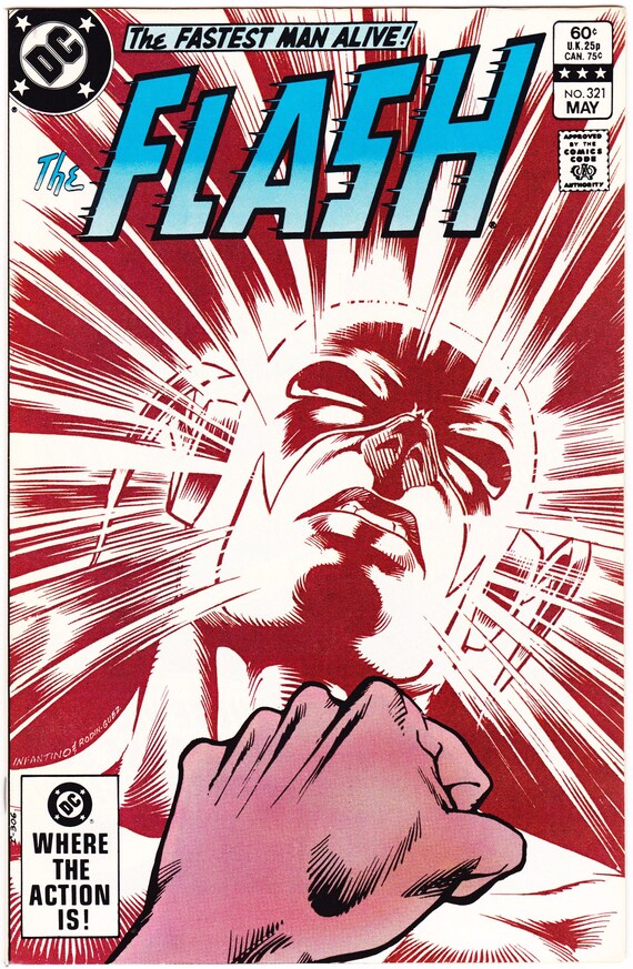 The Flash 321 comic Reverse Flash Returns Book. 1983 DC NM | Etsy