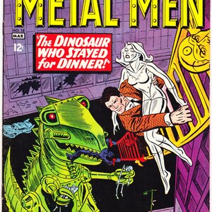 Metal Men Vol 1, 18 Comics, Vintage Robot Books. 1966 DC, VF 8.0 - Etsy