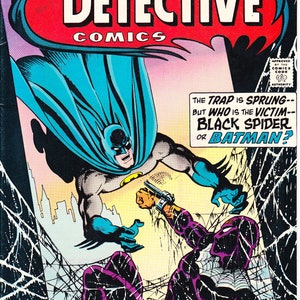 Detective Comics 464 Batman. Black Spider Book. 1976 DC VF | Etsy