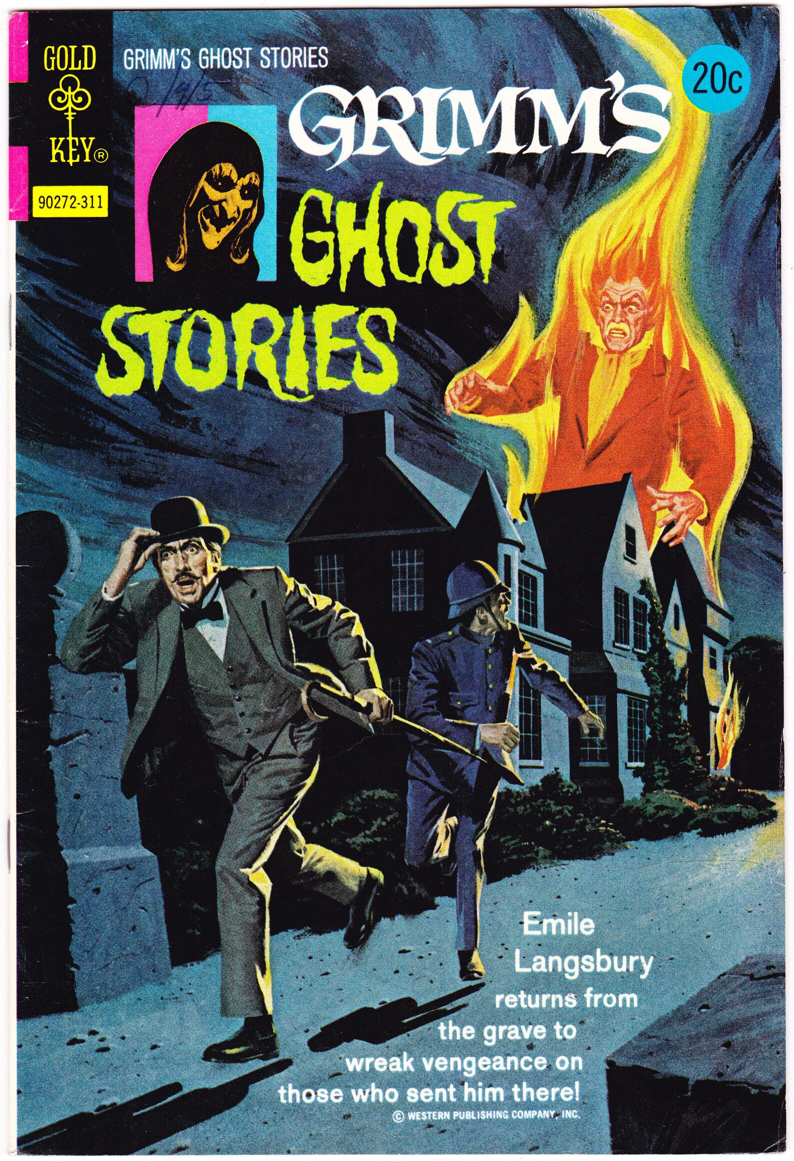 Grimms Ghost Stories 13 comic Horror Gifts books. 1973 Gold | Etsy