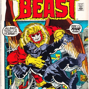 Amazing Adventures 15 Comic 1st Blue Beast Books. 1972 Marvel | Etsy