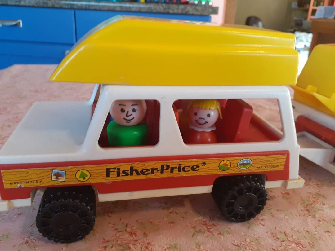 Fisher Price Little People Pop up Camper Set, Complete - Etsy UK