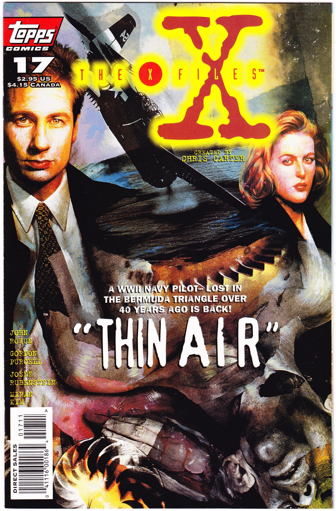 Xfiles 17 Comic, X-files Book. 1996 Topps, NEW, NM 9.4 - Etsy