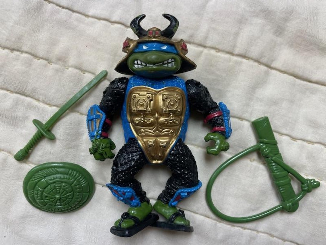 TMNT Action Figures Samurai Leo Leonardo Teenage Mutant - Etsy