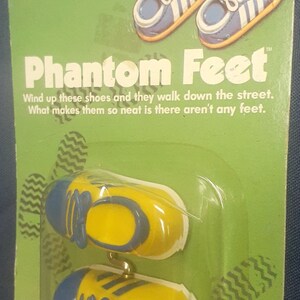 Phantom Feet, Wind up Toy, NEW Sealed MOC Tomy Toys, 1980 - Etsy