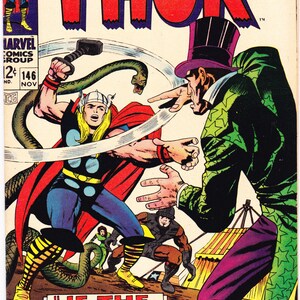 Thor 146 Comic Inhumans Origin Book. 1967 Marvel VF 8.5 | Etsy