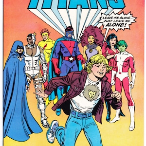 The New Teen Titans 1 Comic, Nancy Reagan, IBM Drug Awareness Books ...