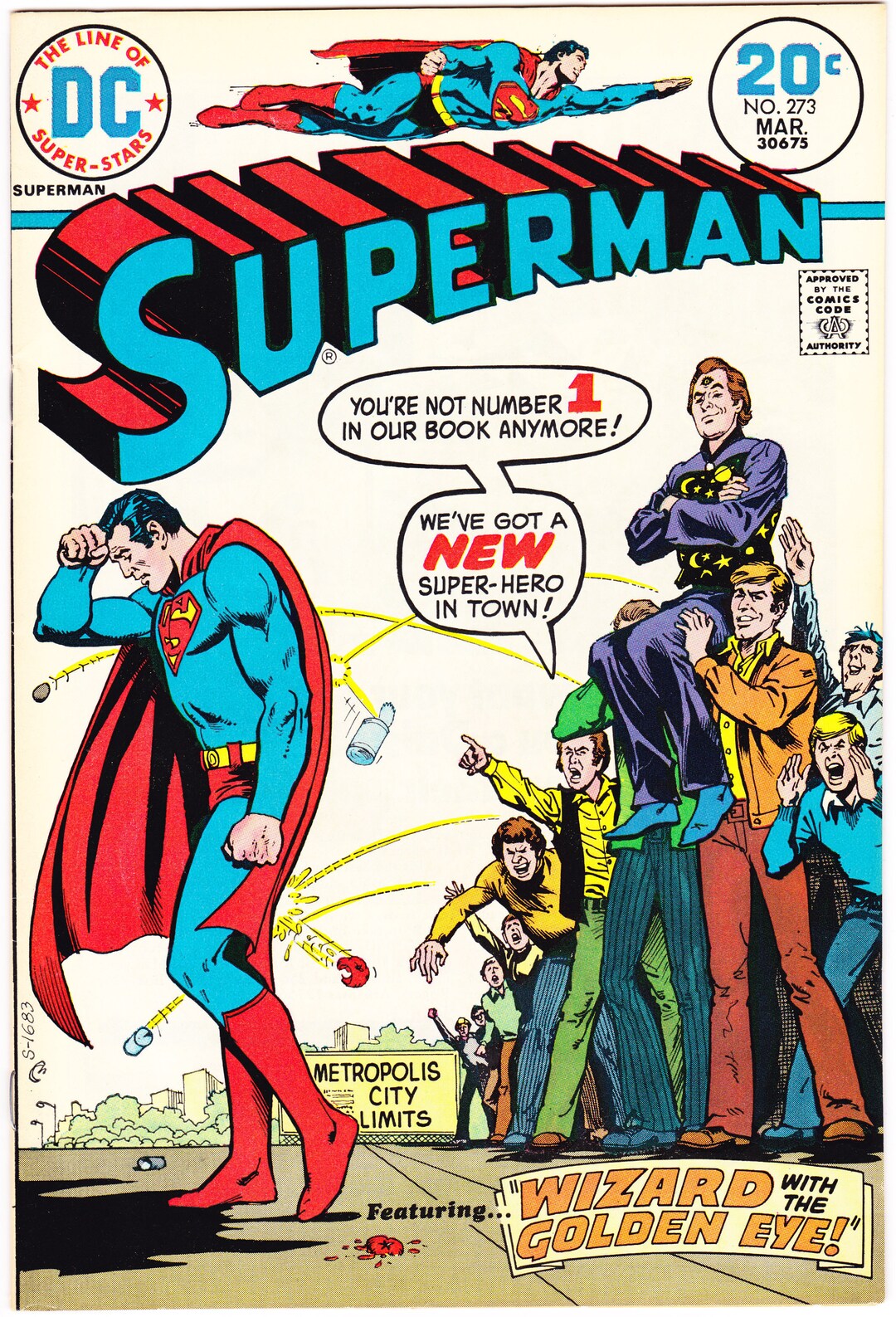 Superman 273, Comic, Gift, Books. 1974 DC Comics, VF 8.5 - Etsy