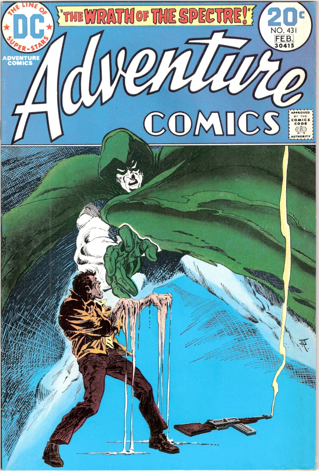 Adventure Comics 431, 1st the Spectre, KEY Comic Book. 1974 DC, VF 8.5 ...