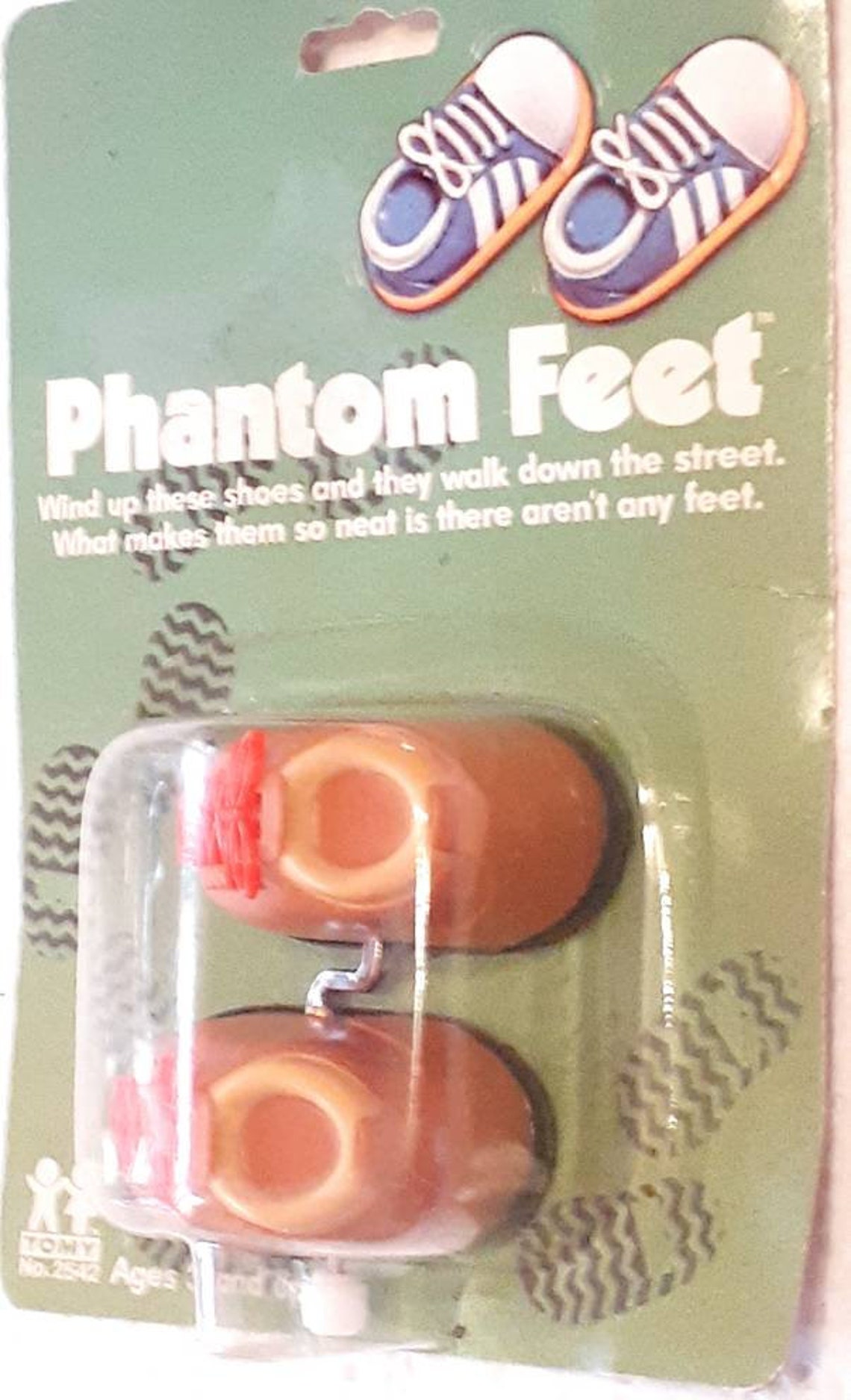Phantom Feet Wind Up Toy NEW Sealed MOC Tomy Toys 1980 | Etsy