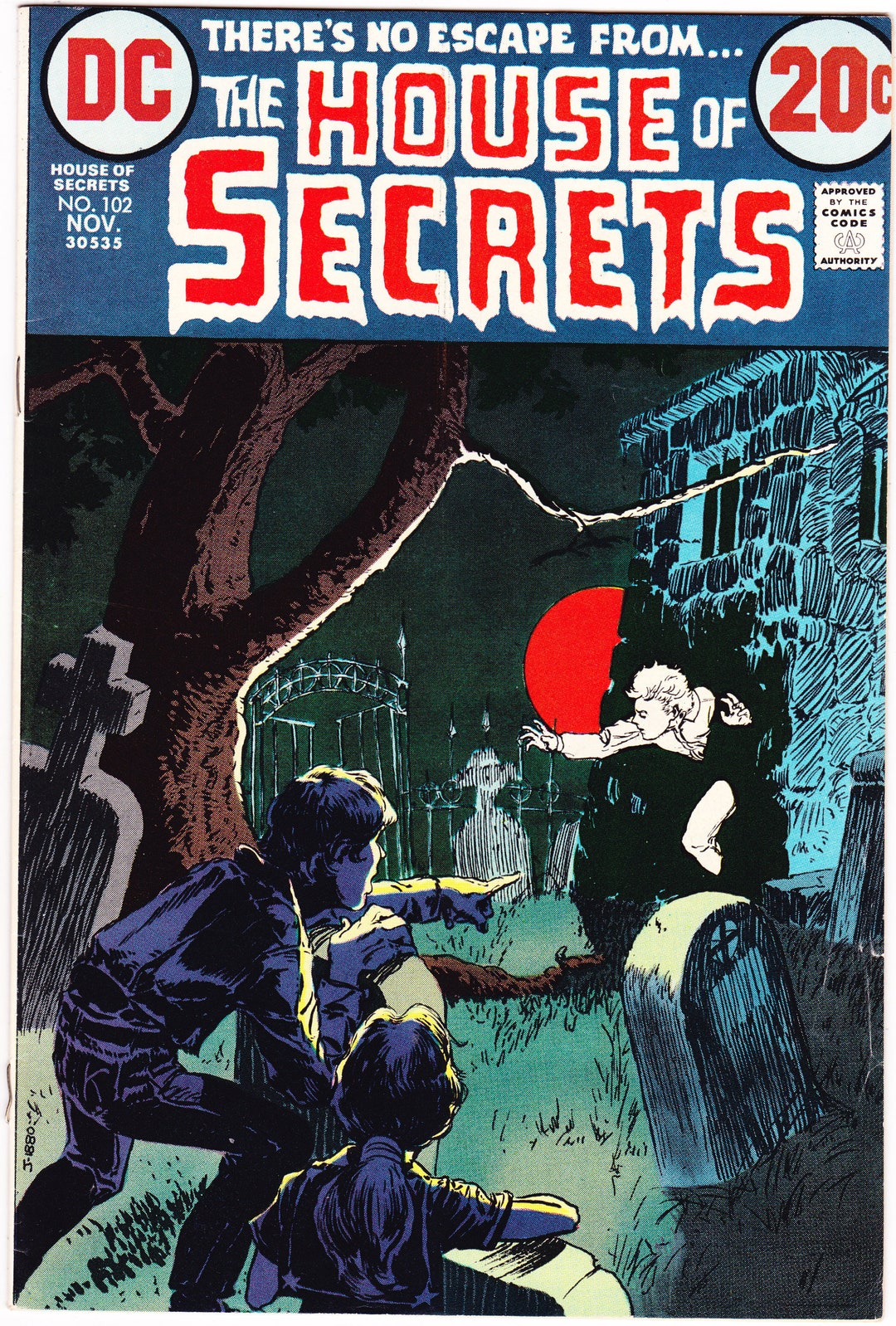 House of Secrets 102, Horror Gifts, Books. 1972 DC Comics VF 7.5 - Etsy