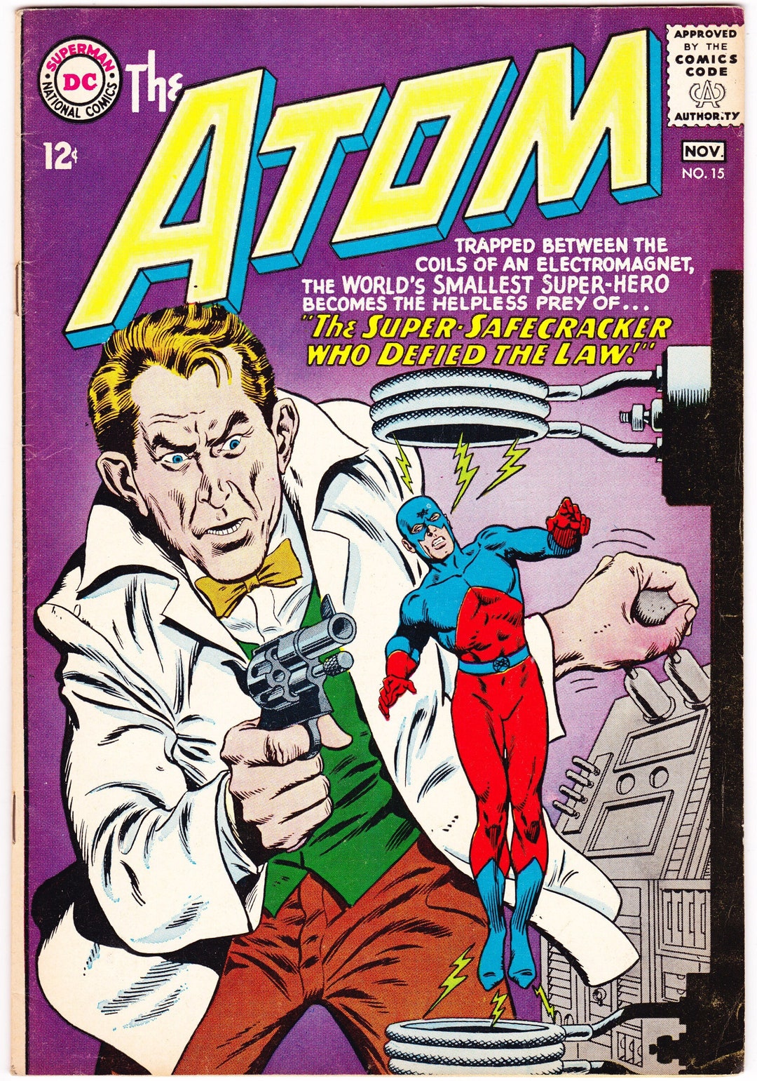 The Atom 15 Comic, Gil Kane Books. 1964 DC Comics, VGFN 5.0 - Etsy