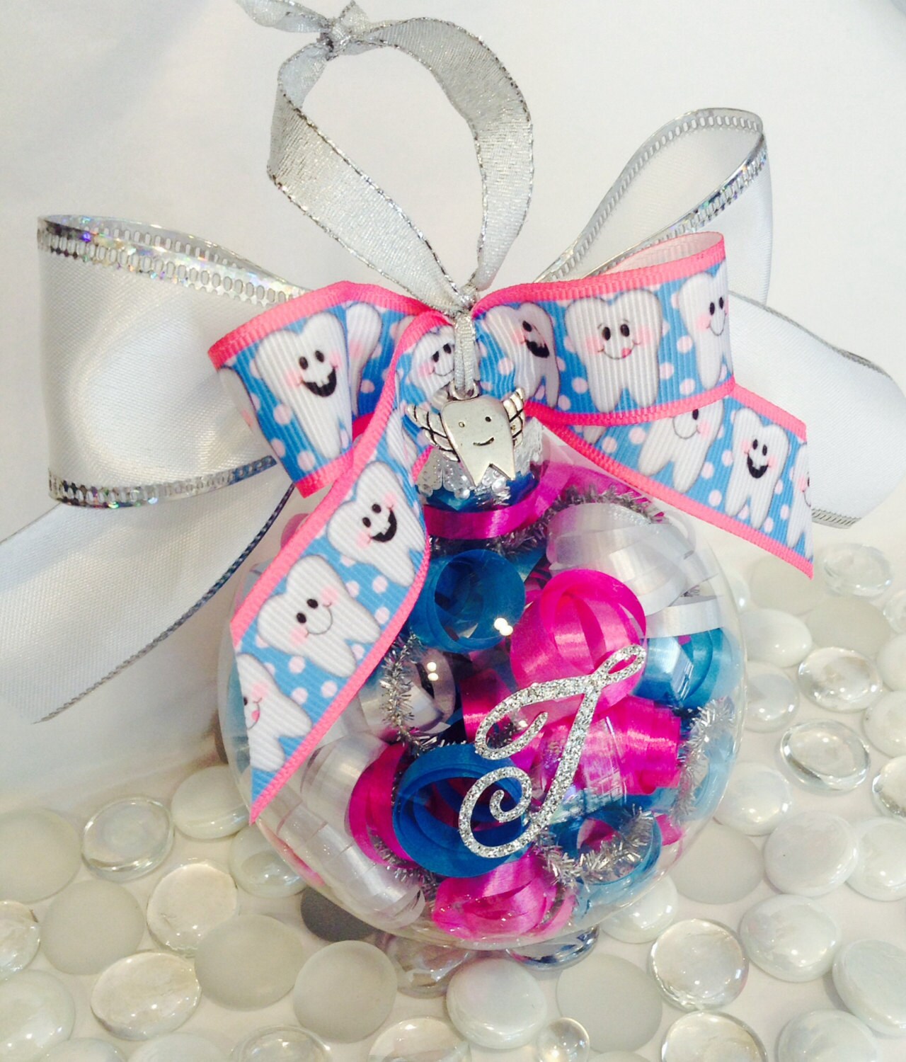 Personalized Tooth Holder Glass Ornament Tooth Fairy Gifts - Etsy