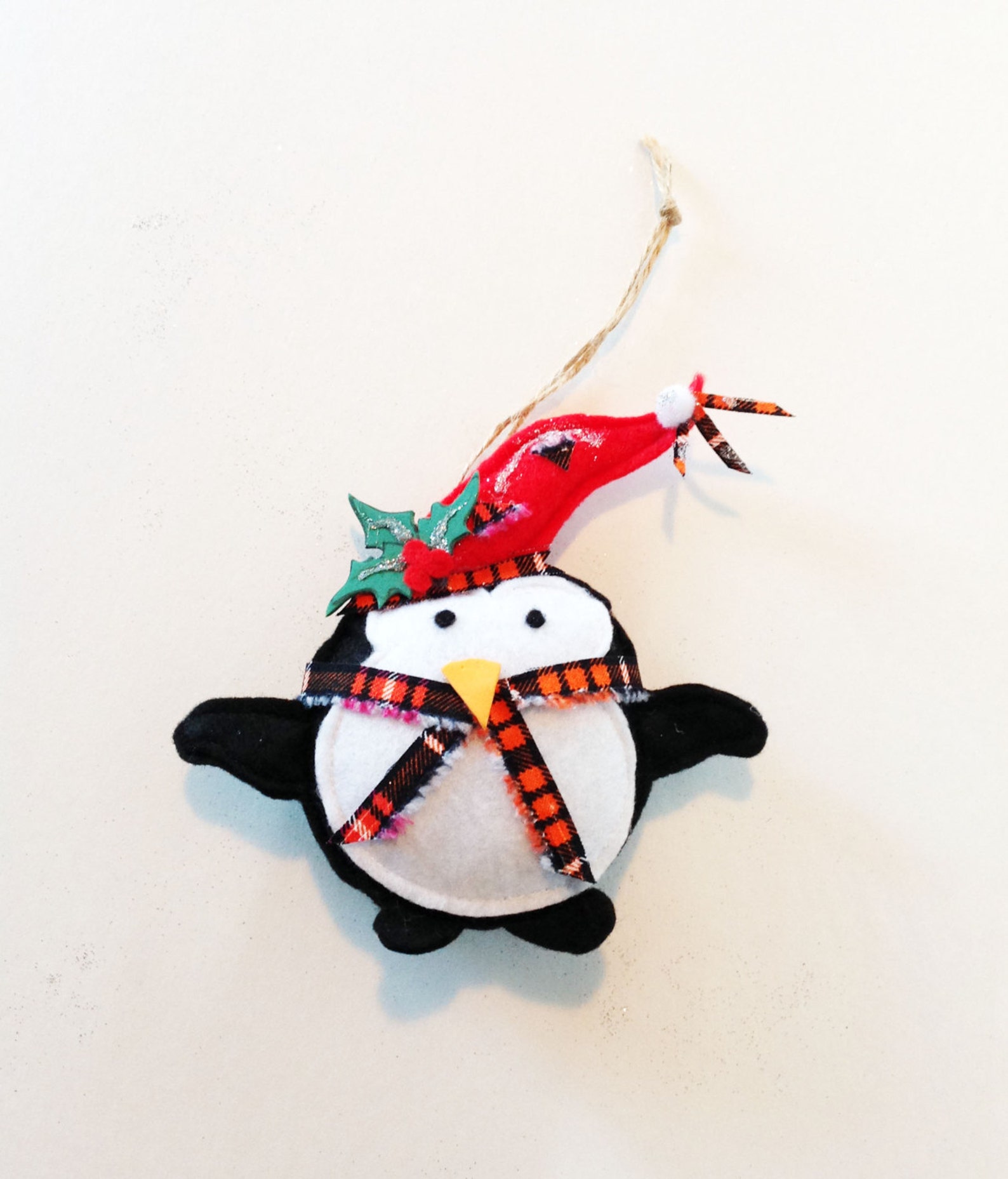 Christmas Ornaments, Penguin Ornaments,set of 3,christmas Ornament ...
