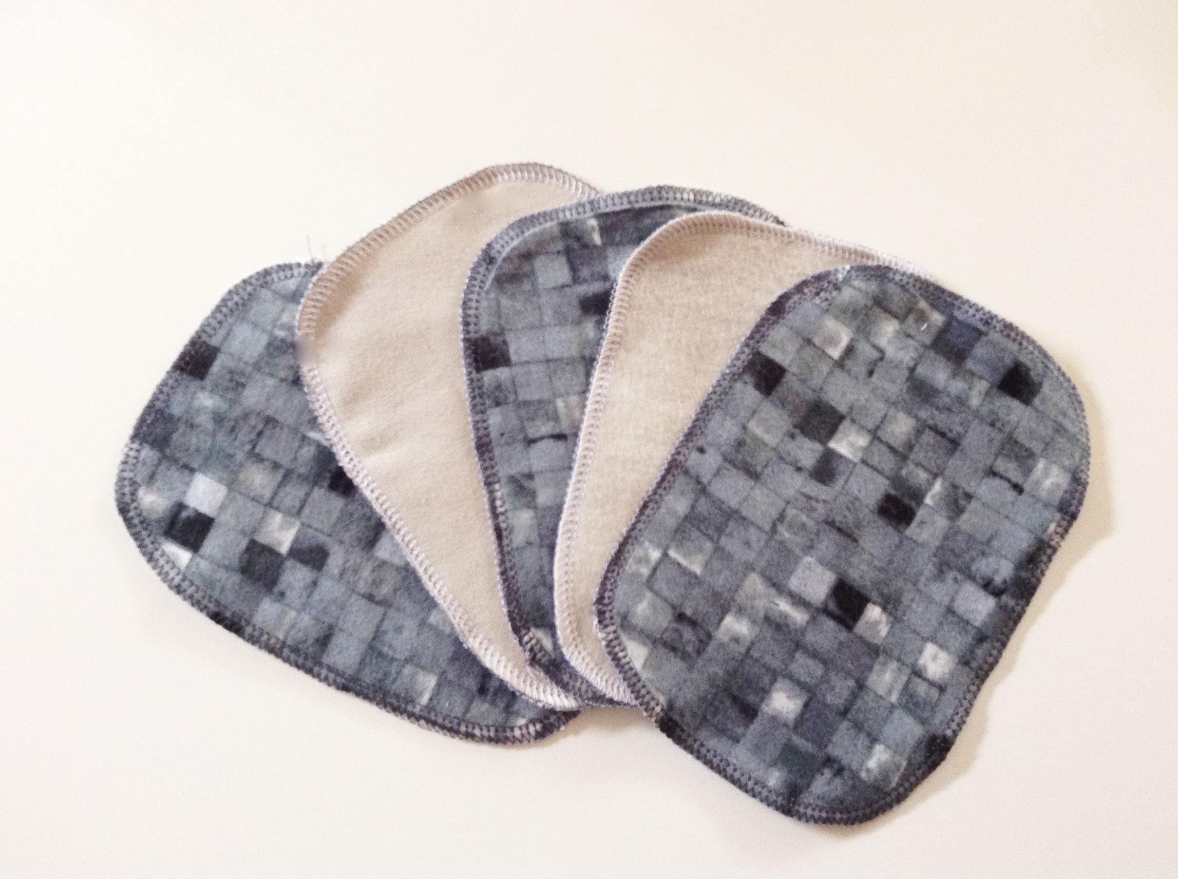 Reusable Wipes, 5x7”, Washable Toilet Paper, Cloth Wipes, Reusable ...