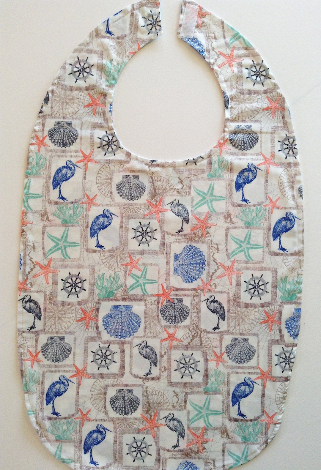 Adult Bibs, Gender Neutral Bibs, Clothes Protector, Special Needs Bib ...