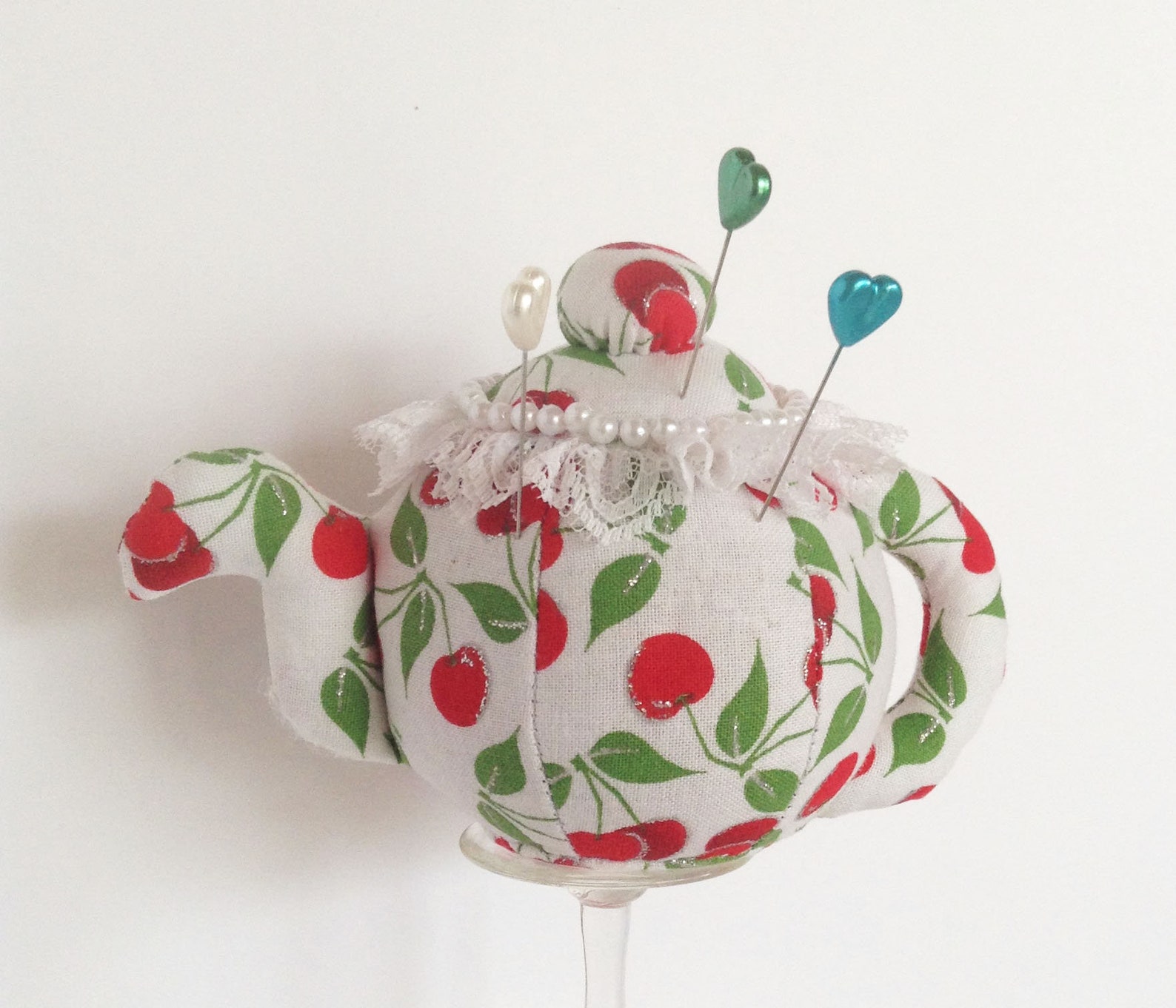 Pincushion, Teapot Pincushion, Teapot, Pin Cushion, Teapot Pin Cushion ...