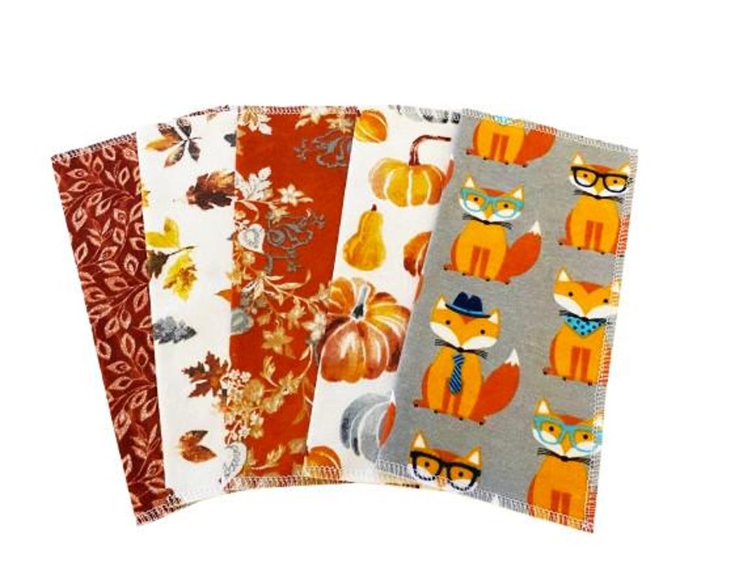 Handkerchief Women, Ladies Handkerchiefs, Set of 5, Flannel ...