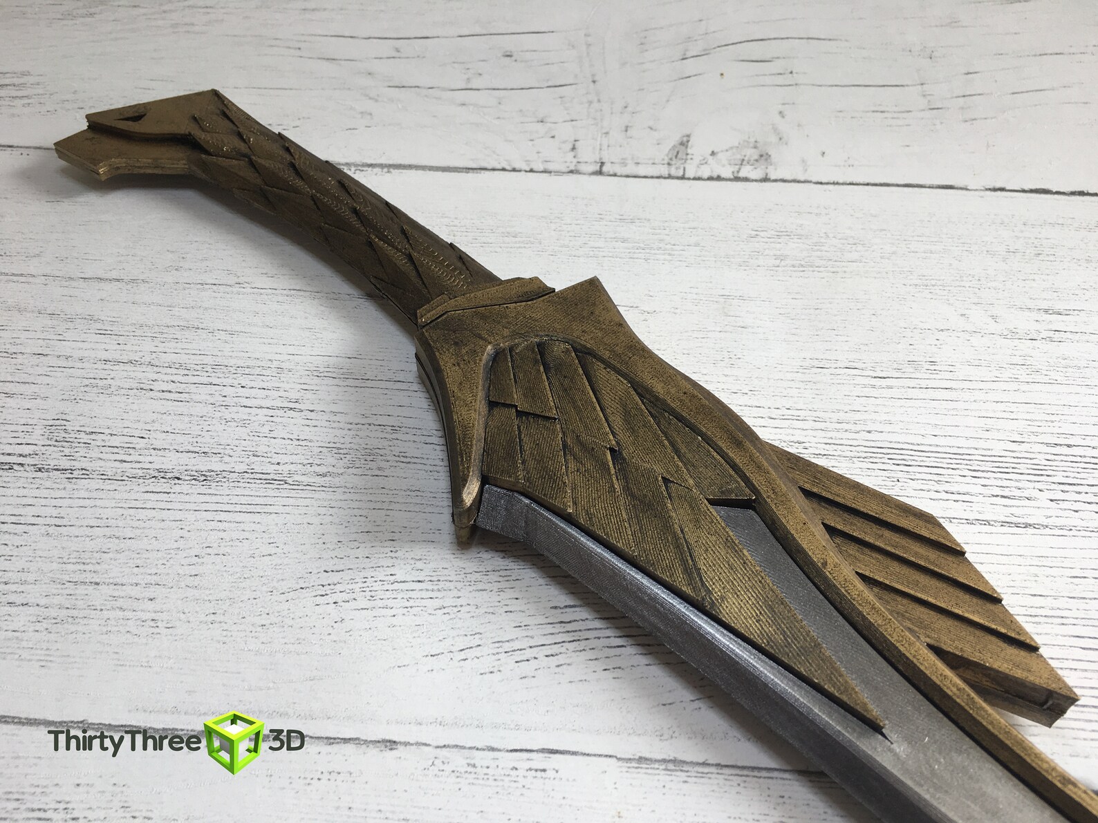Skyrim Elven Dagger 3D Printed Unofficial - Etsy