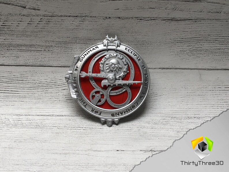 Trollhunters Amulet of Daylight / Eclipse Thin Design 3d - Etsy Australia