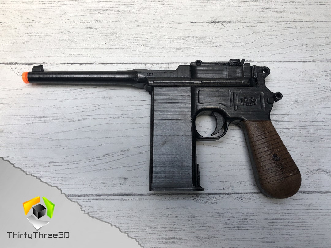Mauser C96 Pistol, 3D Printed. US - Etsy
