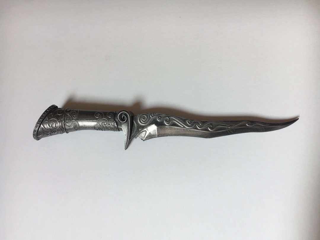 Skyrim Ebony Dagger 3D Printed Unofficial - Etsy