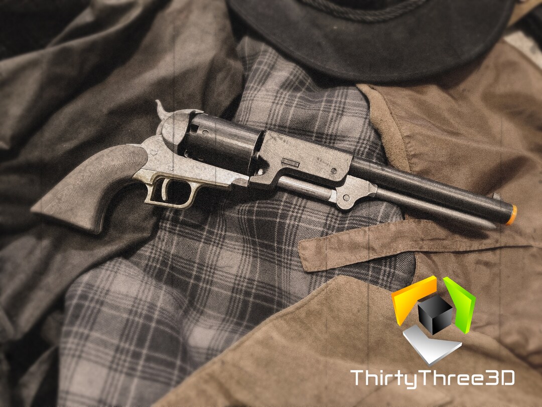 Colt Walker, 3D Printed, Unofficial - Etsy UK