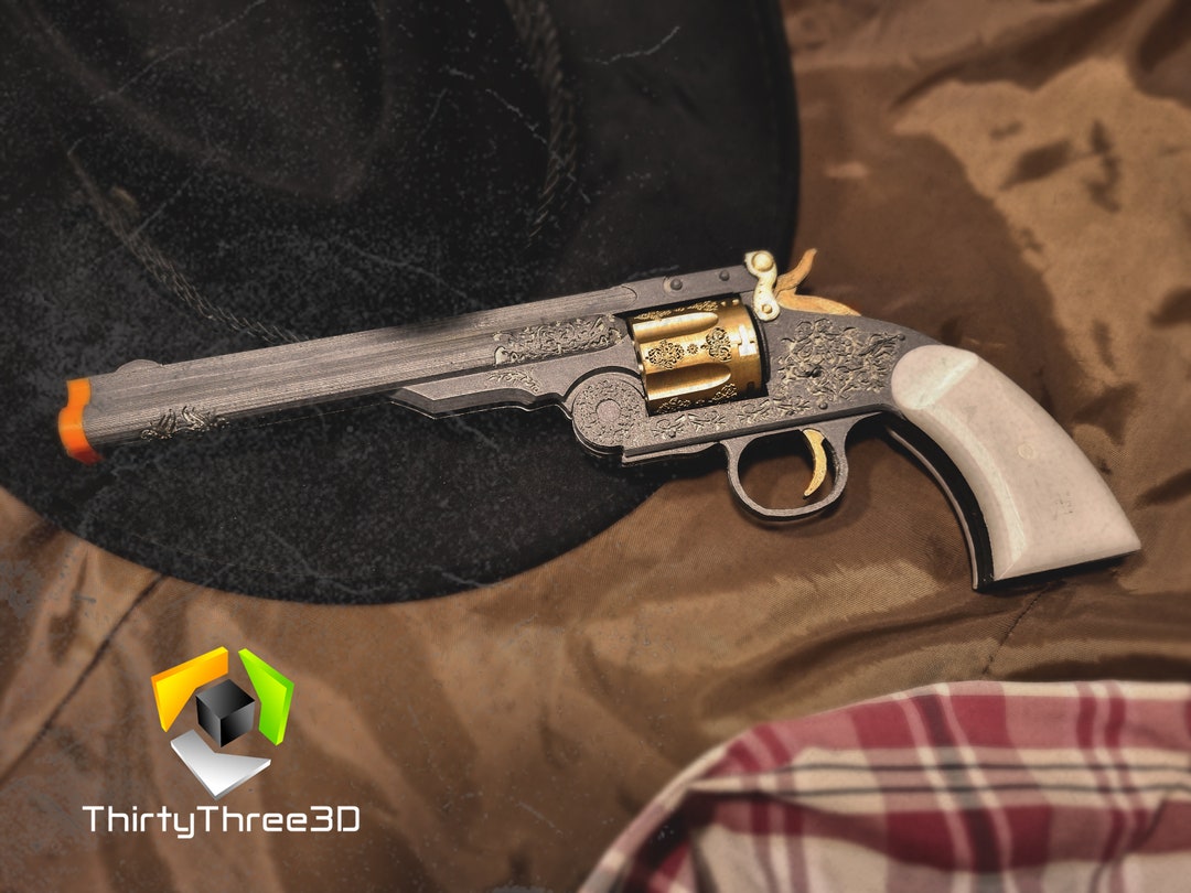 Schofield Revolver RDR2 del holandés, impreso en 3D, no oficial. - Etsy ...