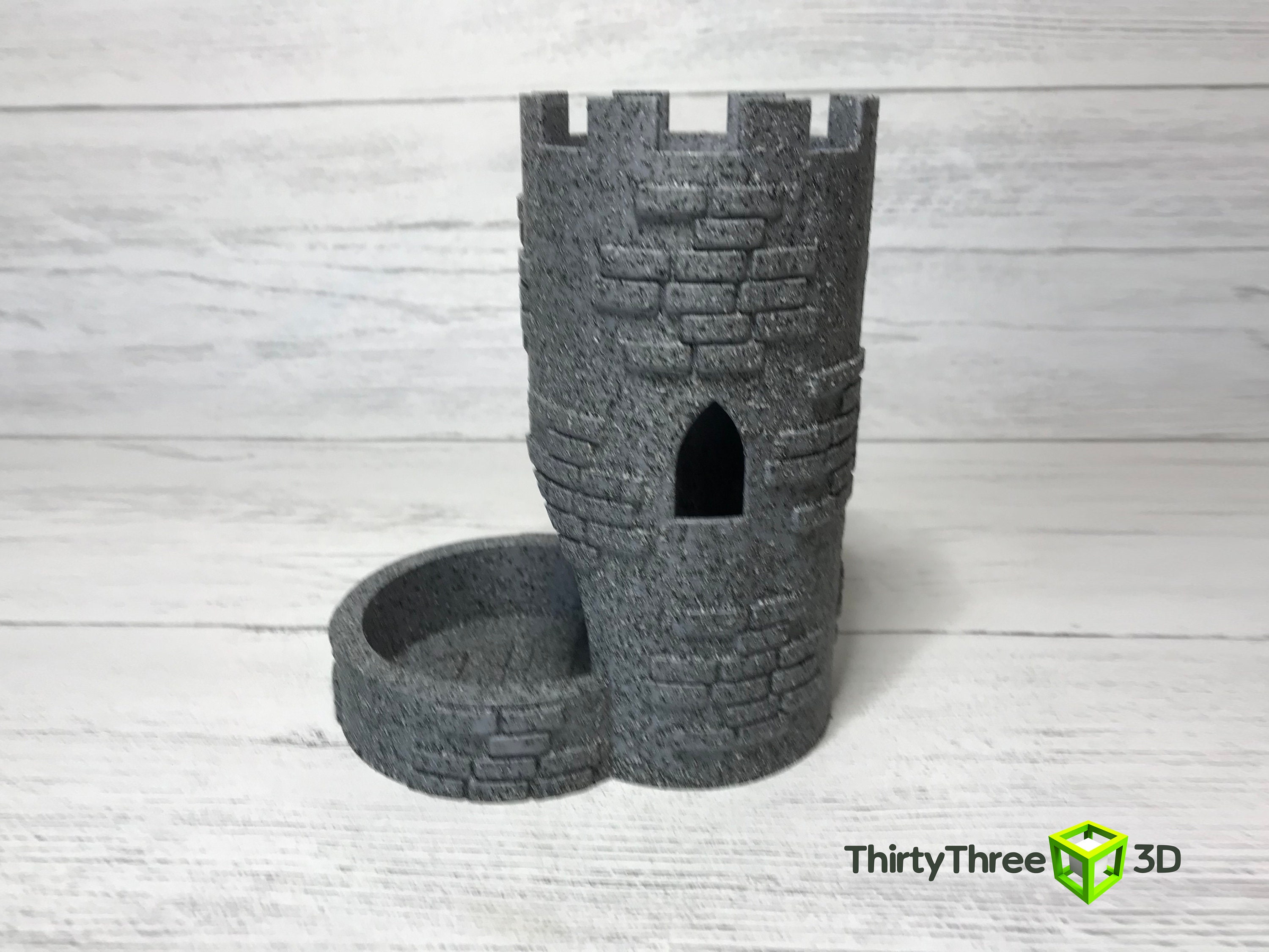 Dice Roller Castle Tower / Turret 3D Printed US - Etsy UK