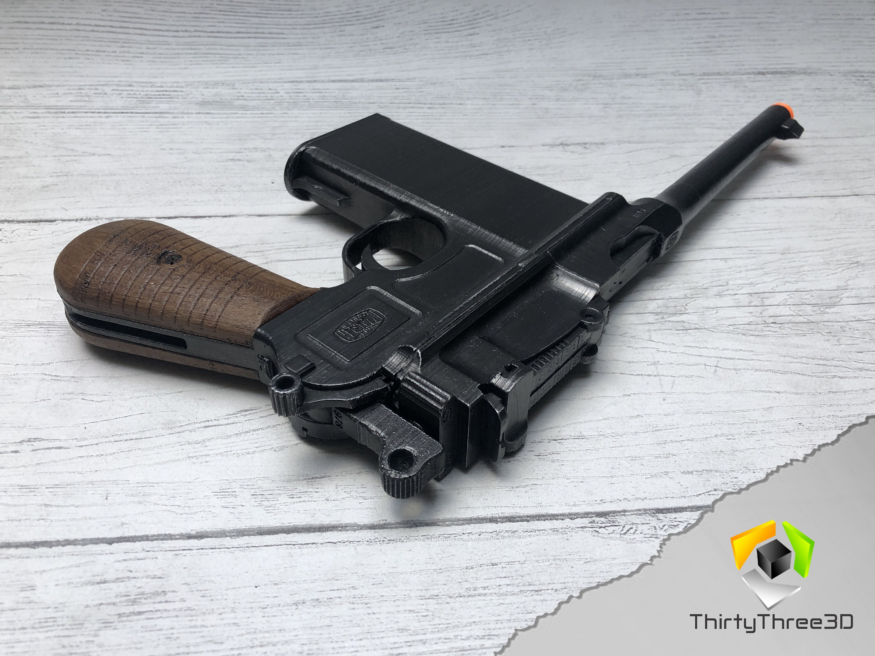 Mauser C96 Pistol 3D Printed. - Etsy Canada
