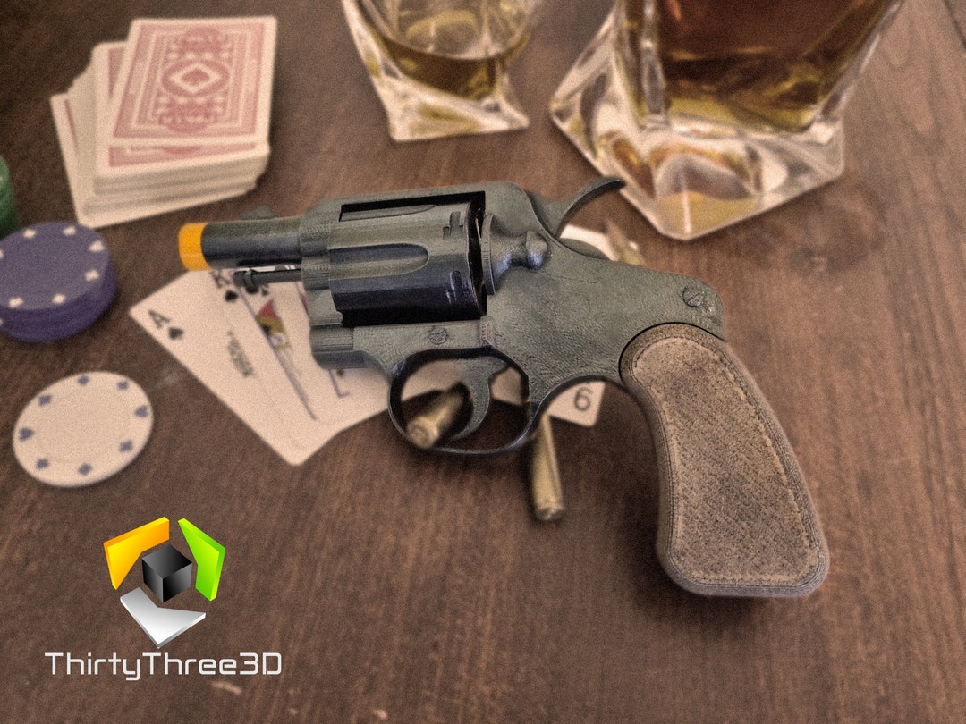 Colt Detective Special Revolver, 3D Printed. - Etsy Australia