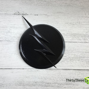 Flash Emblem/badge, Zoom, Kid Flash, Reverse Flash, 3d Printed ...