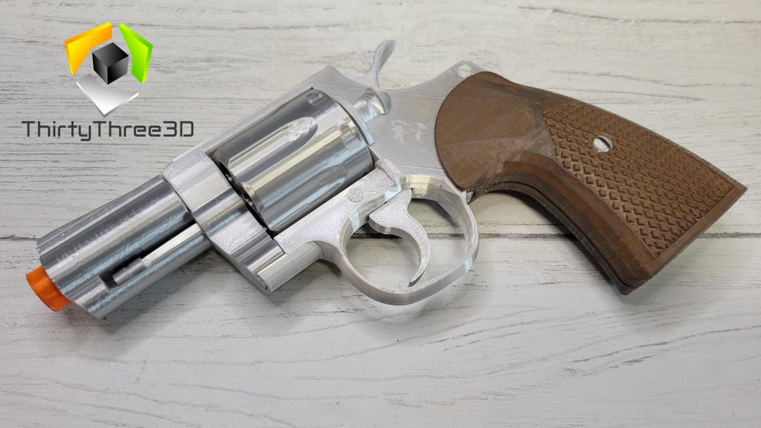Colt Detective Special Gen 3 Revolver, 3D Printed. US - Etsy UK