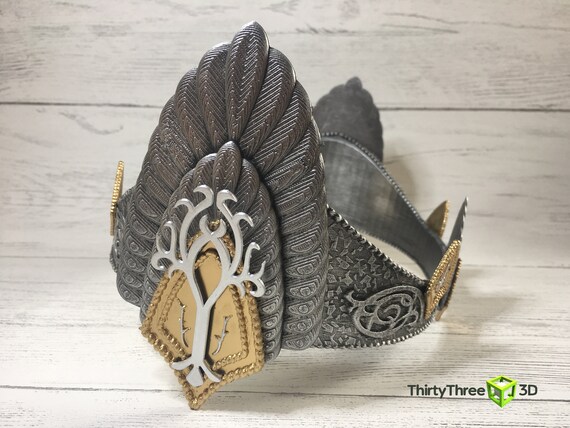 Aragorn / King Elessar Crown Kit 3D Printed Unofficial - Etsy UK