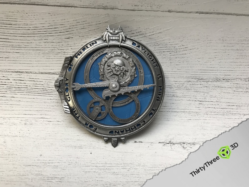 Trollhunters Amulet of Daylight / Eclipse, English, 3d Printed ...