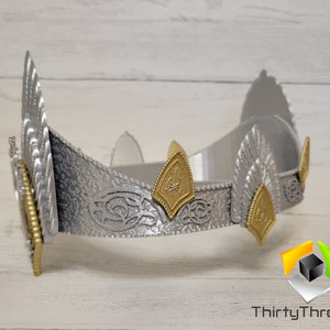 Aragorn / King Elessar Crown Kit, 3d Printed, Unofficial US - Etsy UK