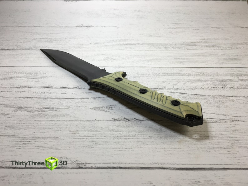 Mad Max Combat Knife Chris Reeve 3D Printed Unofficial - Etsy