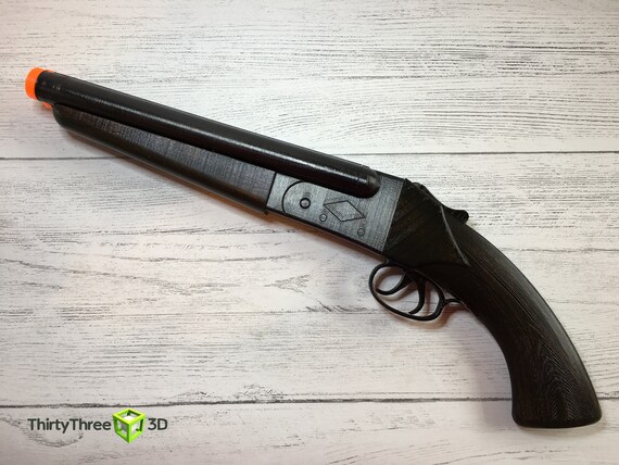 Double Barrel Shotgun Sawed Off Replica