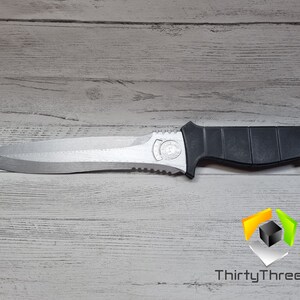 Leon Kennedy Resident Evil Stars Dagger/knife , 3D Printed, Unofficial ...